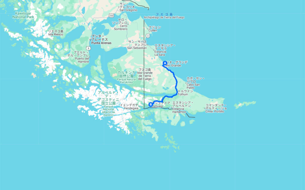 Uma viagem de motocicleta de Río Grande a Ushuaia, na Argentina｜南米一周バイク旅